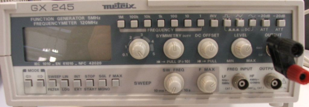 Physique à l'ENSCR : TP dipôles passifs